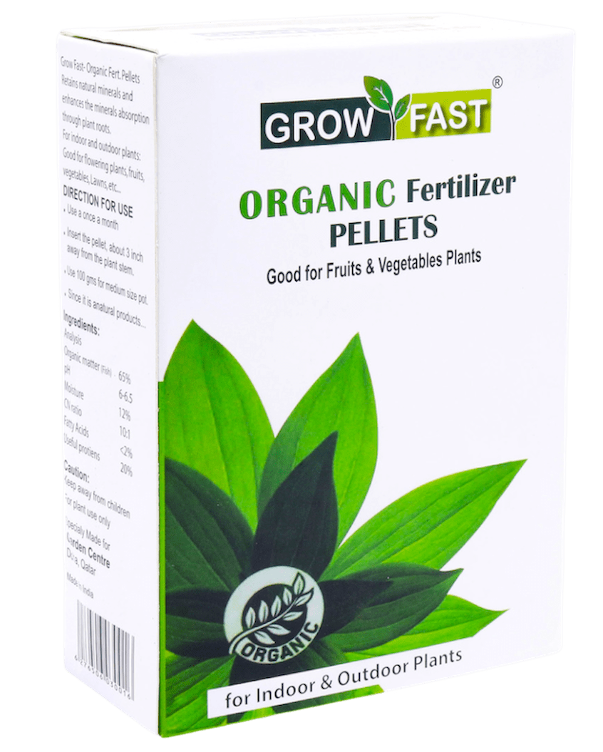 Grow Fast - Organic Fertilizer Pellets | Greenit Qatar